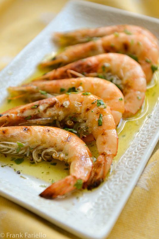 Gamberoni alla griglia (Grilled Shrimp) – All American Holiday